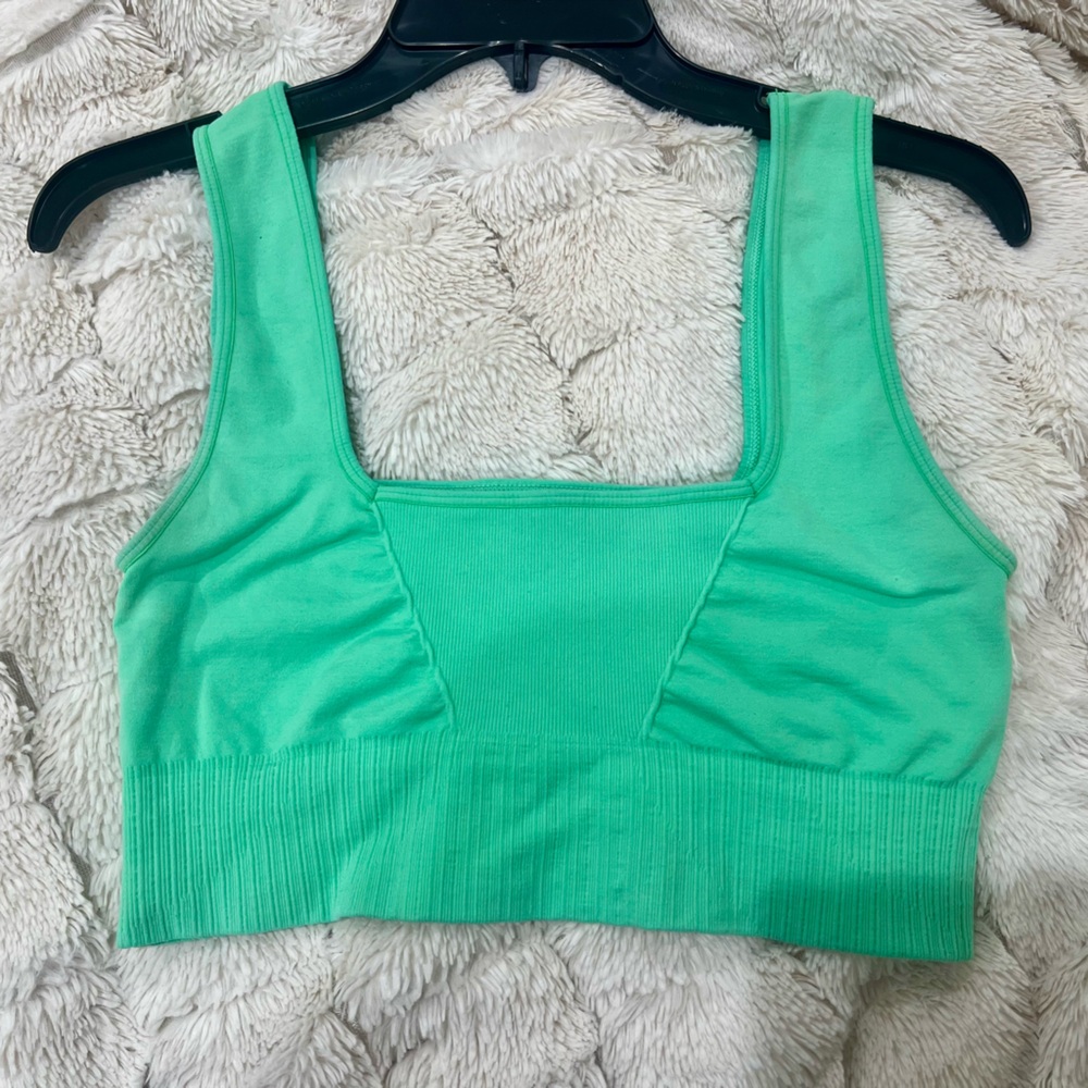Free People Motion Bra Seafoam Green Color Size M/L - Gem
